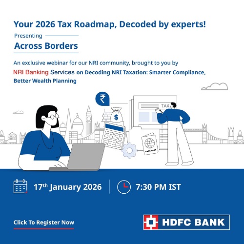 HDFC Bank NRI webinar on taxation